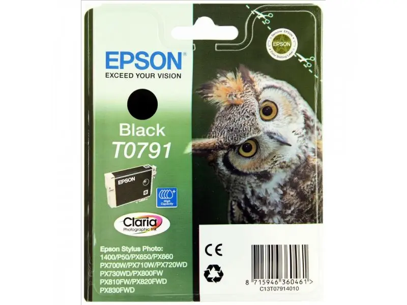 EPSON Kertridž sa mastilom T07914 Crni