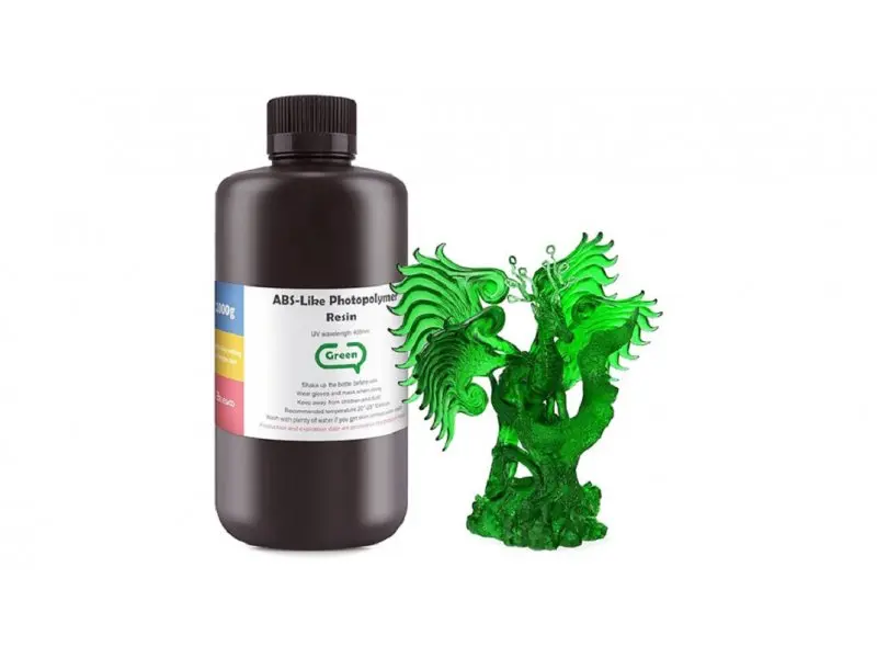 ELEGOO ABS-like Resin, 1kg, Clear Green