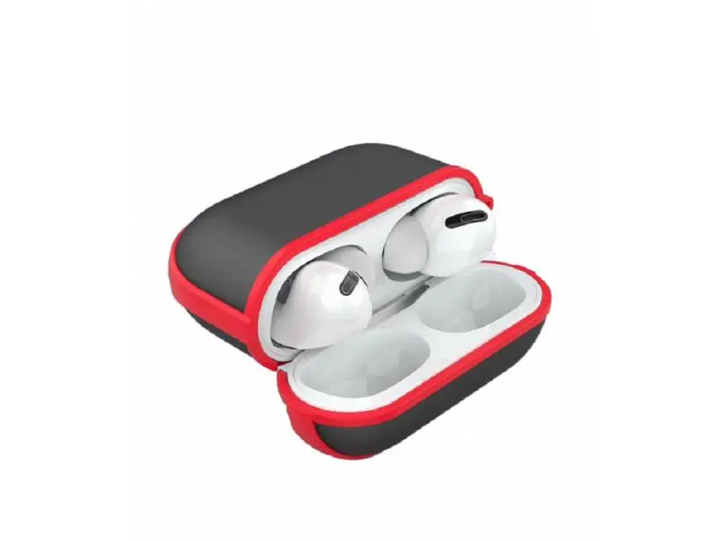 NEXT ONE APPRO-TPU-RED Zaštitna futrola za AirPods Pro Red, Sivo-crvena