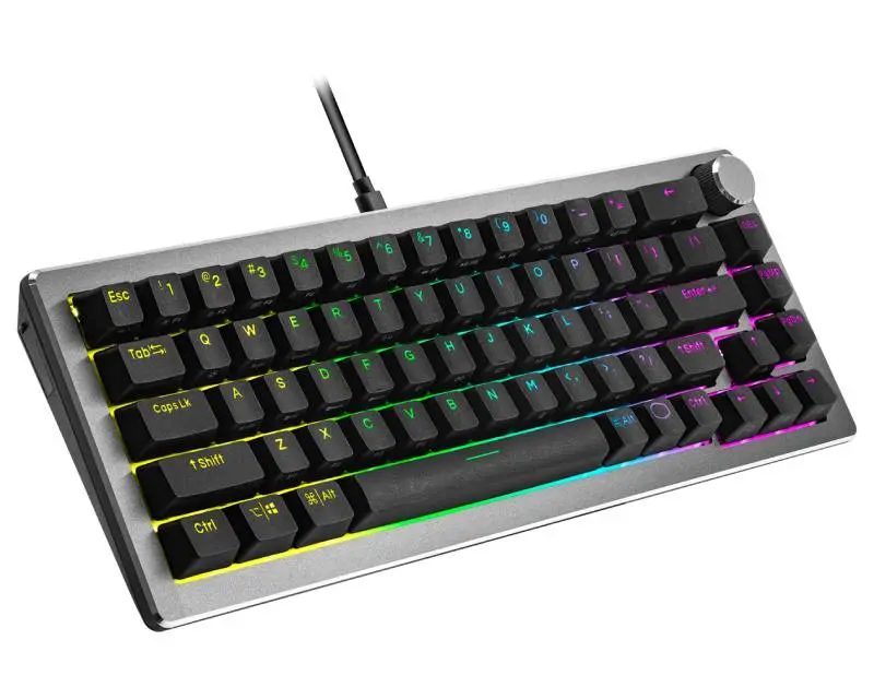 COOLER MASTER Gaming mehanička tastatura CK720 brown switch (CK-720-GKKM1-US) crna