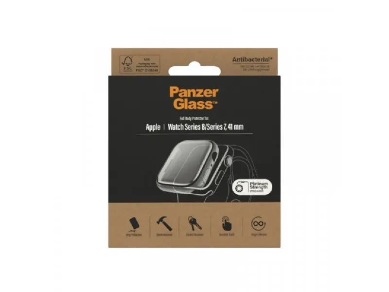 PANZERGLASS Zaštita za Apple pametni sat 7/8, 41mm