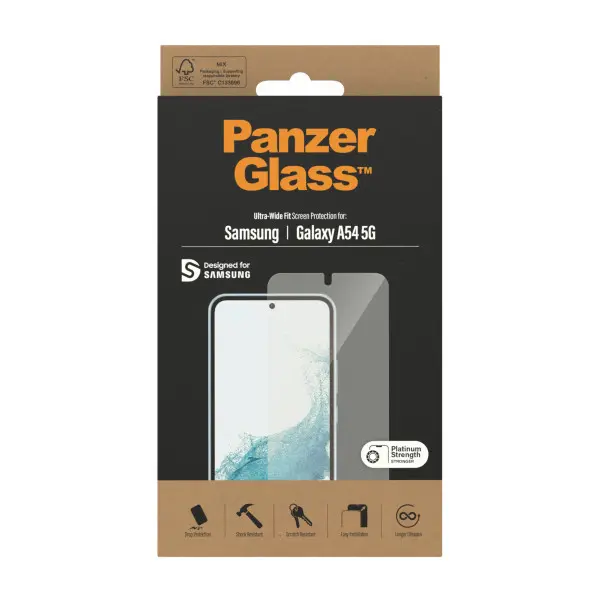 PANZERGLASS Zaštitno staklo za Samsung Galaxy A54 5G UWF