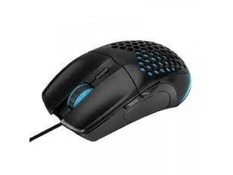 NOXO Blaze Gaming miš, Ergonomski, Do 3200 DPI, USB, 1,6m, Crni