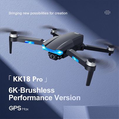 KK18 Pro Rc dron HD sa duo kamerom Gps 5g WiFi