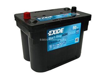 Akumulator EXIDE AGM 12 V 50 Ah Start Stop