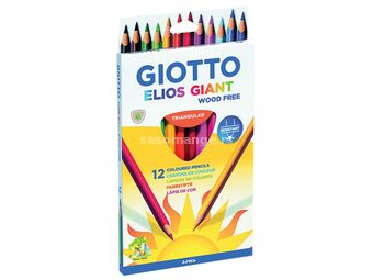 GIOTTO Drvene boje 12/1 elios giant trouglaste 2215