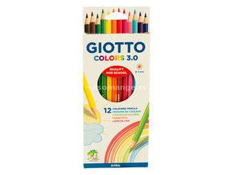 GIOTTO Drvene boje 12/1 colors 3.0 2766