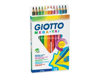 GIOTTO Drvene boje 12/1 mega-tri 0220600