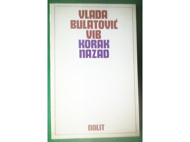 Korak nazad, Vlada Bulatović Vib. Aforizmi.