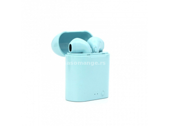 3G Airpods i7 mini svetlo plave bluetooth slušalice