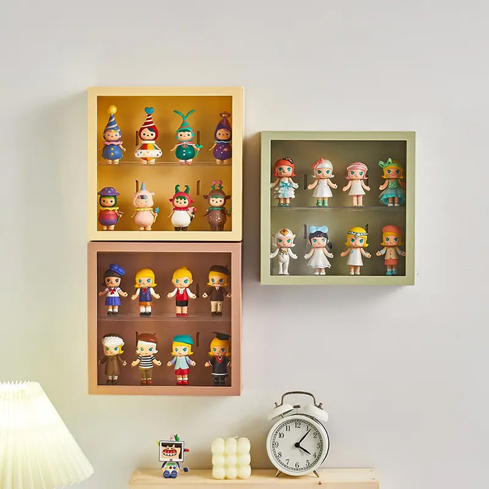 Wall Mounted Display Box (Brown)