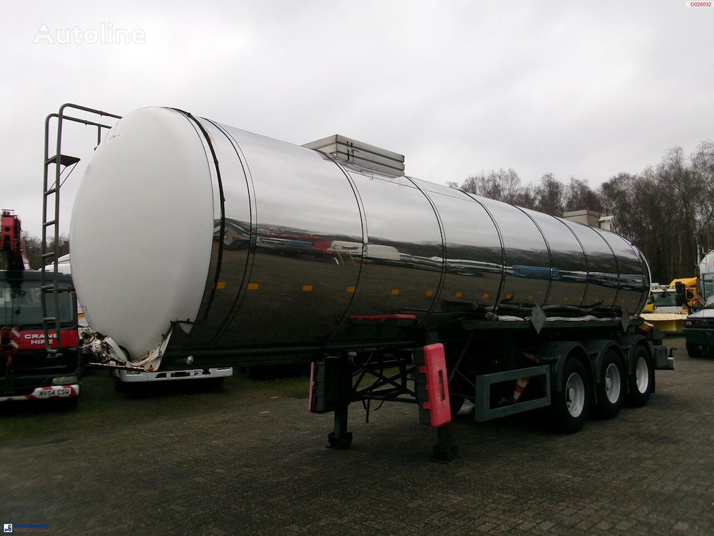 Tank Metalovouga Bitumen / heavy oil inox 26.9 m3 / 1 comp cisterna za bitumen