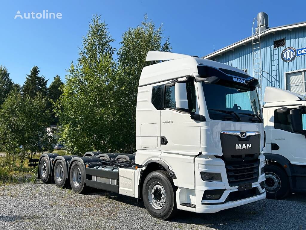 Novi MAN TGX 35.540 8x4-4 BL/3900 kamion šasija