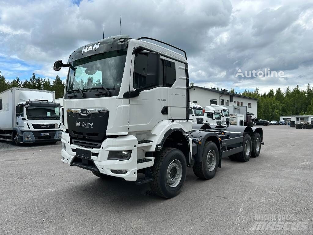 Novi MAN TGS 41.520 8x4 BB/3205 kamion šasija