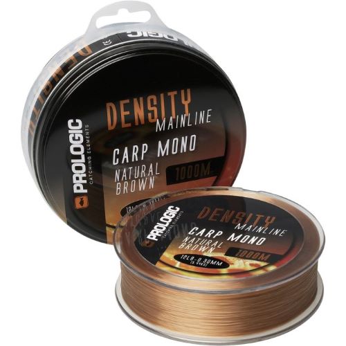 Prologic Density mono carp natural brown 0.37mm 1000m