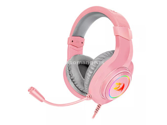 Hylas H260P RGB Gaming Headset Pink