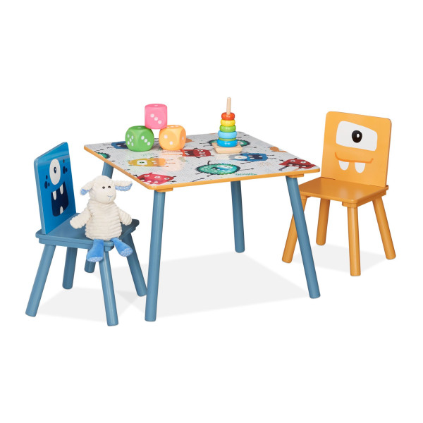 Set za decu STO SA 2 STOLICE DUHOVI, Kinder Home