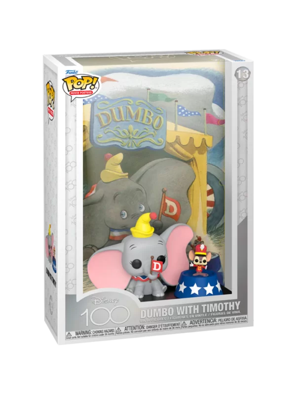 Bobble Figure Disney – Disney 100th Anniversary POP! – Dumbo with Timothy 10cm