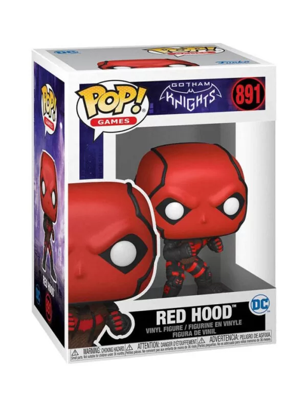 Bobble Figure Gotham Knights POP! – Red Hood 9cm