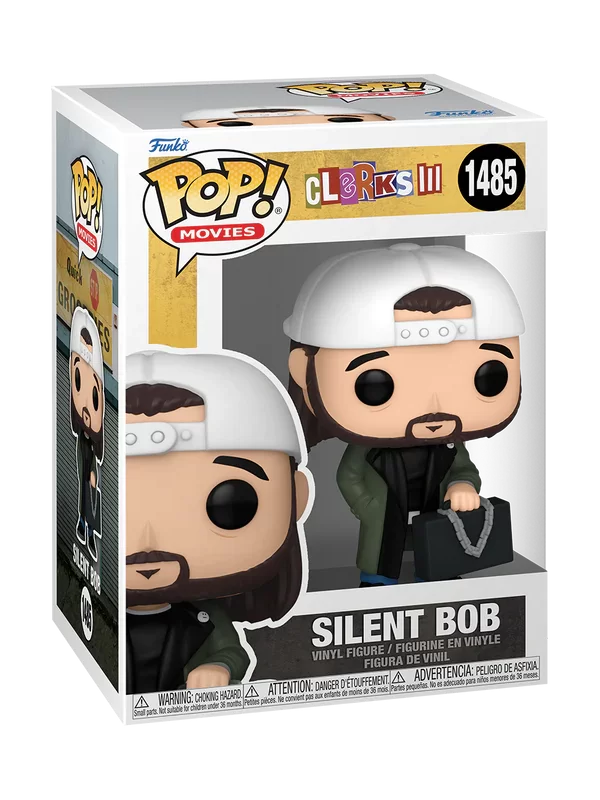 Bobble Figure Clerks 3 POP! – Silent Bob 9cm