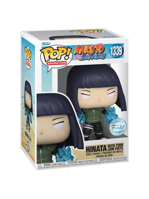 Bobble Figure Anime – Naruto Shippuden POP! – Hinata with Twin Lion Fists – Special Edition 9cm