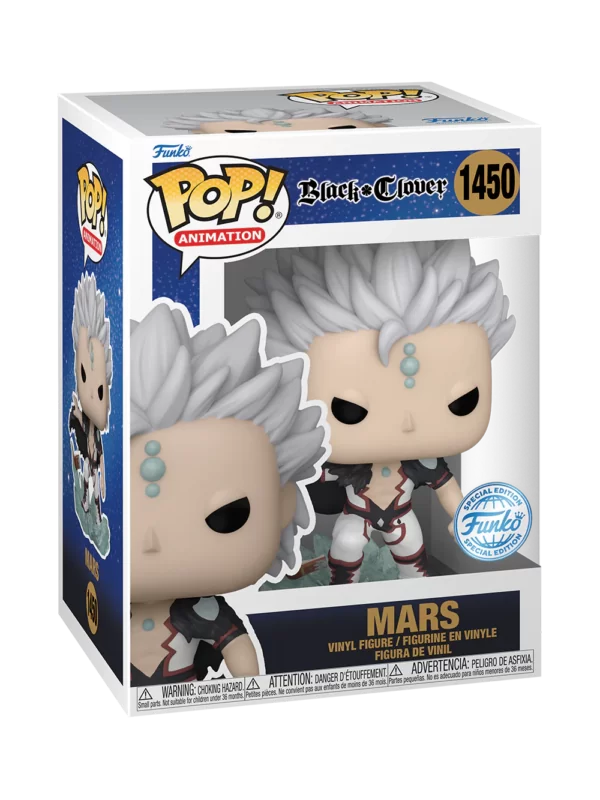 Bobble Figure Anime – Black Clover POP! – Mars with Book – Special Edition 9cm