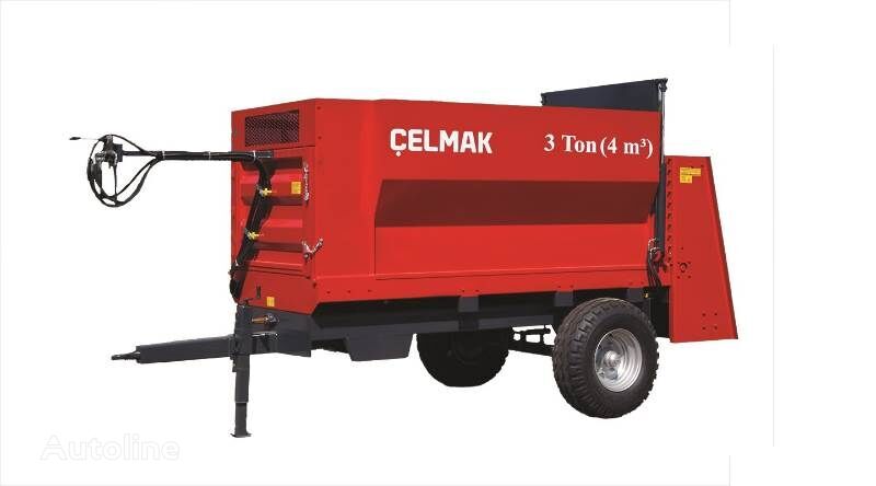 Nova Çelmak 4 m³ SOLID MANURE SPREADER 470x150x125 cm Box Size, 11.5/80 -15. prikolica kiper