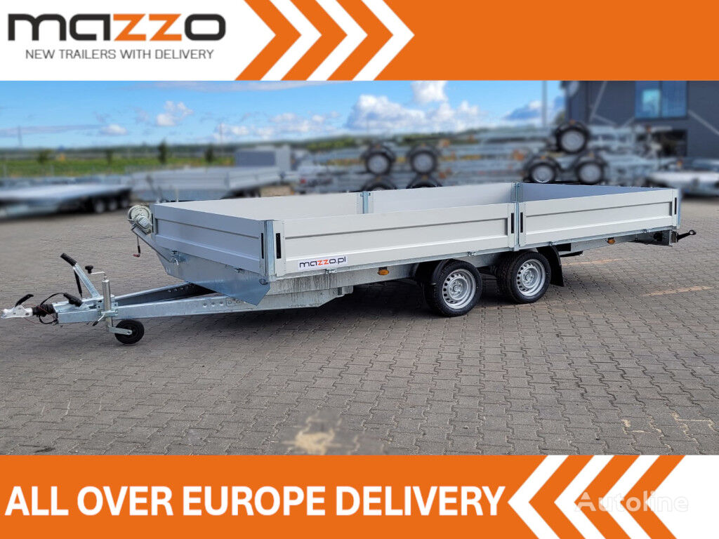 Nova AT4527 Platform with sides 450x210cm 2700kg prikolica autotransportera