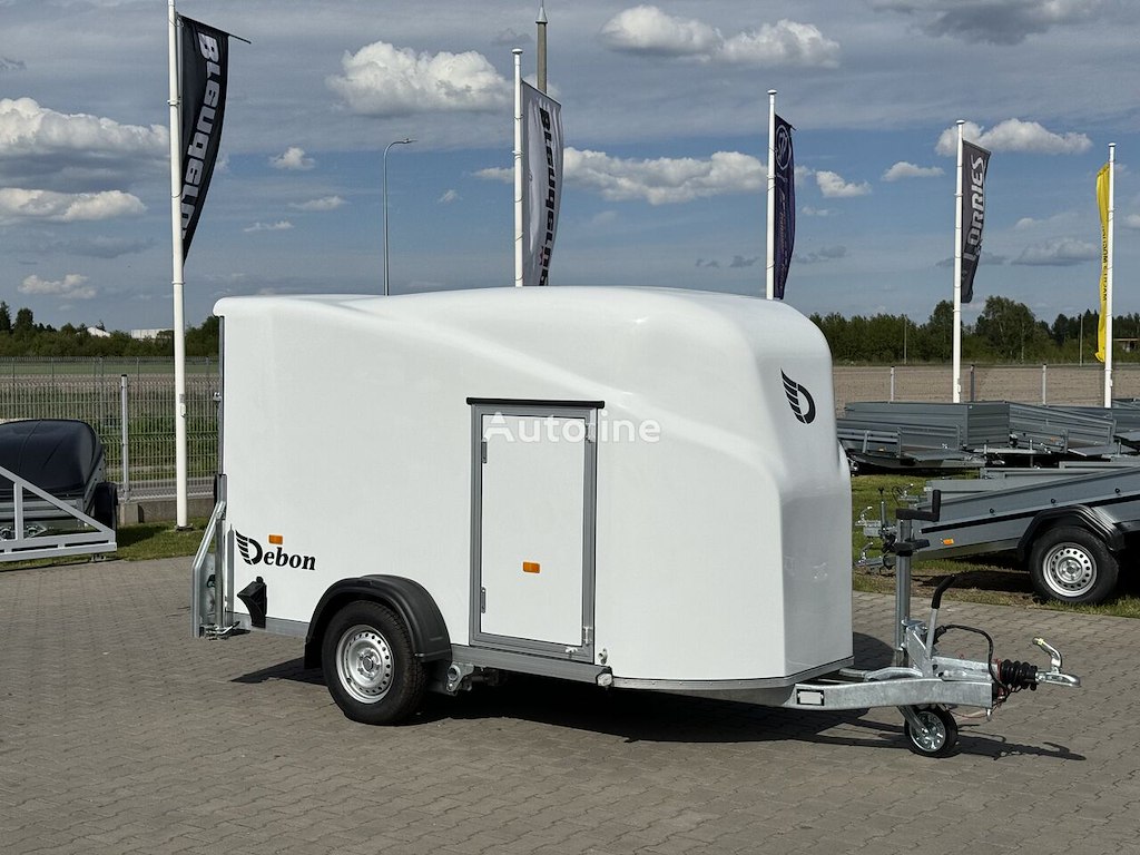 Nova Debon Cargo 1300 + side doors 1.3T GVW trailer cargo van box white prikolica furgon