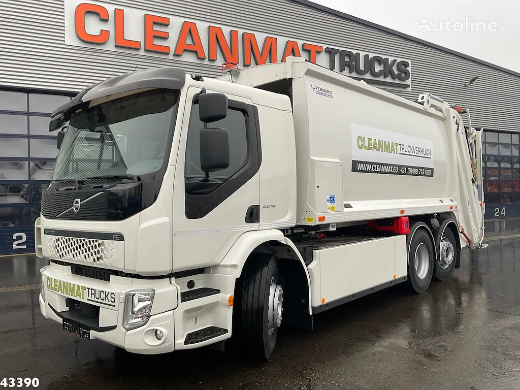 Volvo FE Electric Terberg RosRoca 20m³ ZERO EMISSION Welvaarts Weighin kamion za smeće