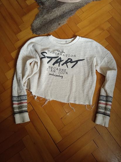 Crop koncani knit