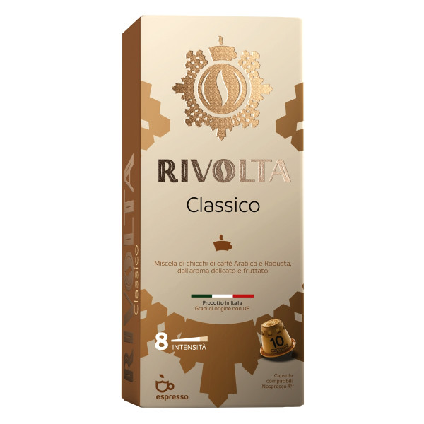 RIVOLTA CLASSICO NESPRESSO KAPSULE ( PAKET 10/1 )