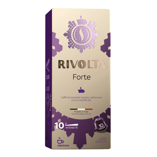 RIVOLTA FORTE NESPRESSO KAPSULE ( PAKET 10/1 )