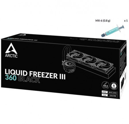 CPU vodeno hladjenje Arctic Liquid Freezer III - 360 (Black), ACFRE00136A