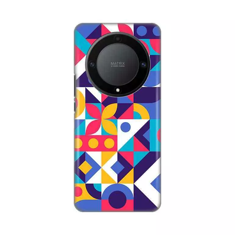 Maska silikon Print za Honor Magic 5 Lite Colorful Mosaic