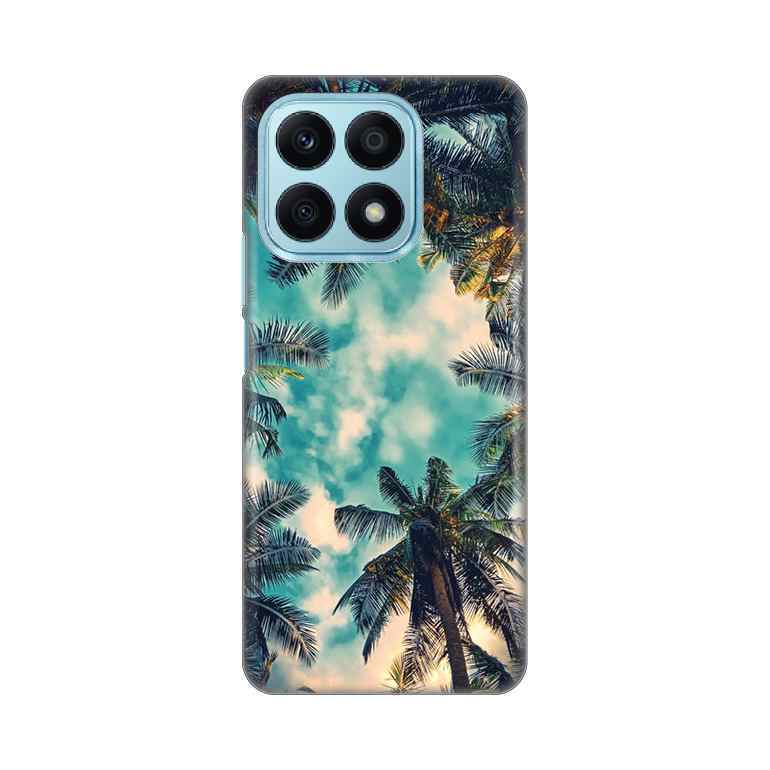 Maska silikon Print za Honor X8a Palm tree