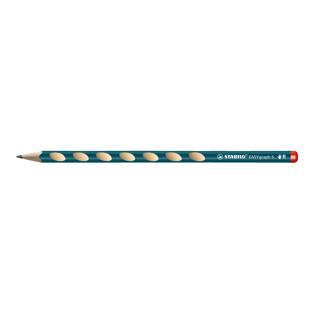 Ergonomska olovka za desnoruke STABILO EASYgraph S HB petrol