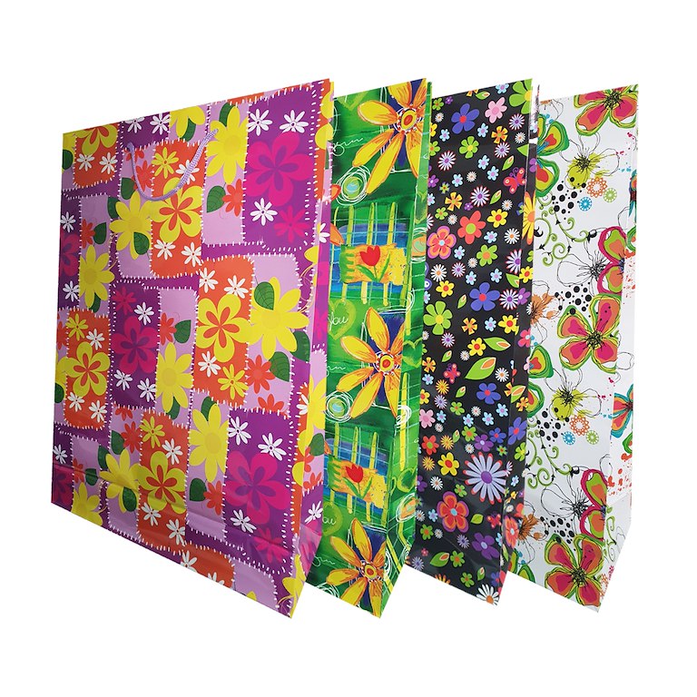 Ukrasne kese Flowers 10 33×45 cm J