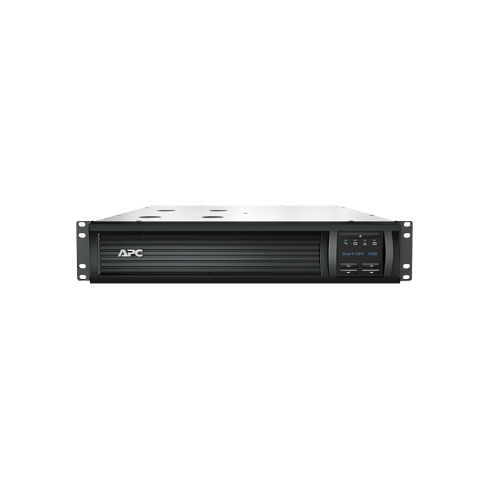 APC Smart-UPS 1000VA LCD RM 2U - SMT1000RMI2UC - 1000VA / 700W, Line-Interactive, 160-286 VAC, 220/ 230/ 240 VAC +/-5%