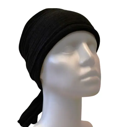 Christine Headwear Turban, Crni