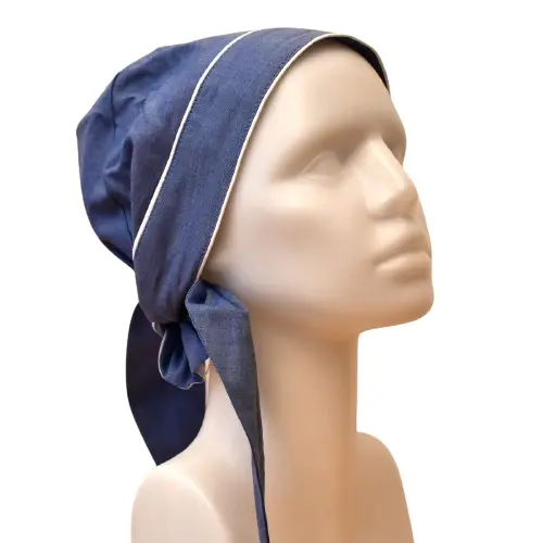 Christine Headwear Turban, Plavi