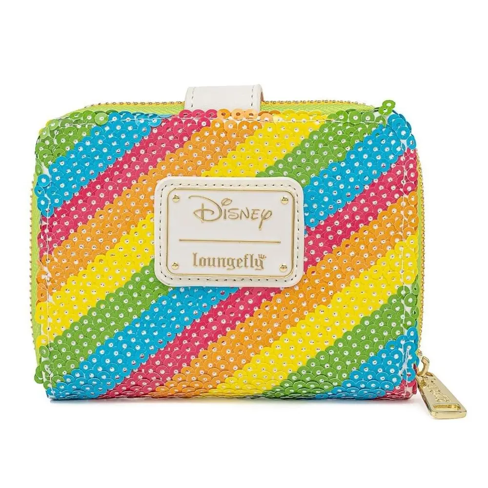 LOUNGEFLY Ženski novčanik Disney Sequin Rainbow šareni