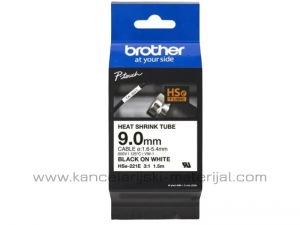 BROTHER HSe-221E traka 9.0mm crno na belo (termoskupljajuća)