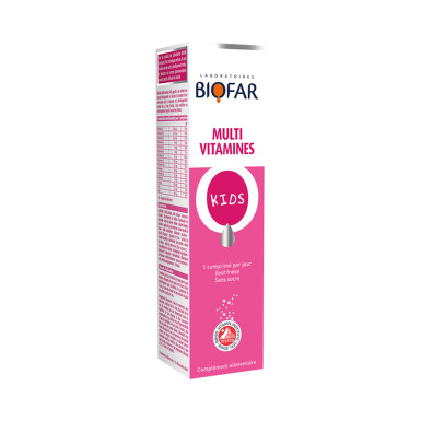 Biofar Kids multivitamin + kalcijum 20 šumećih tableta