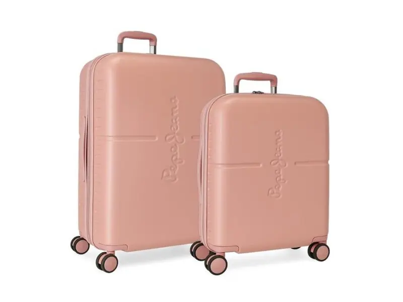 PEPE JEANS Set kofera 2/1 roze