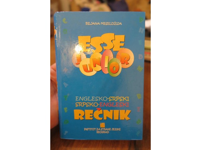 ESSE Englesko-srpski,srpsko-engleski rečnik  Meseldžija