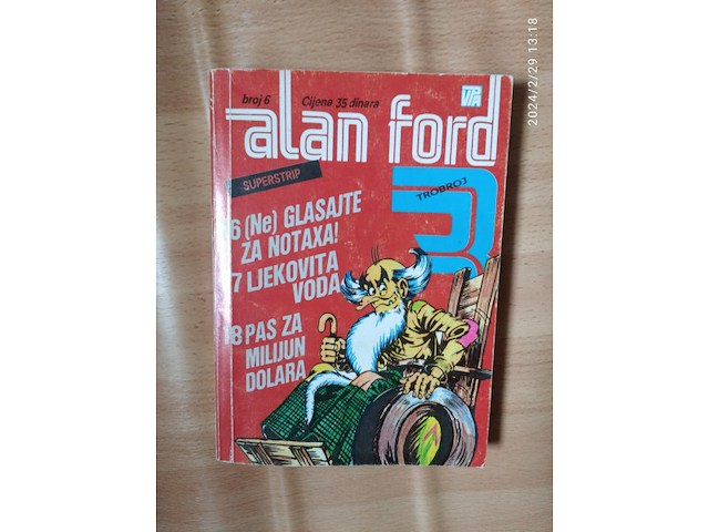 Alan Ford trobroj,broj 6