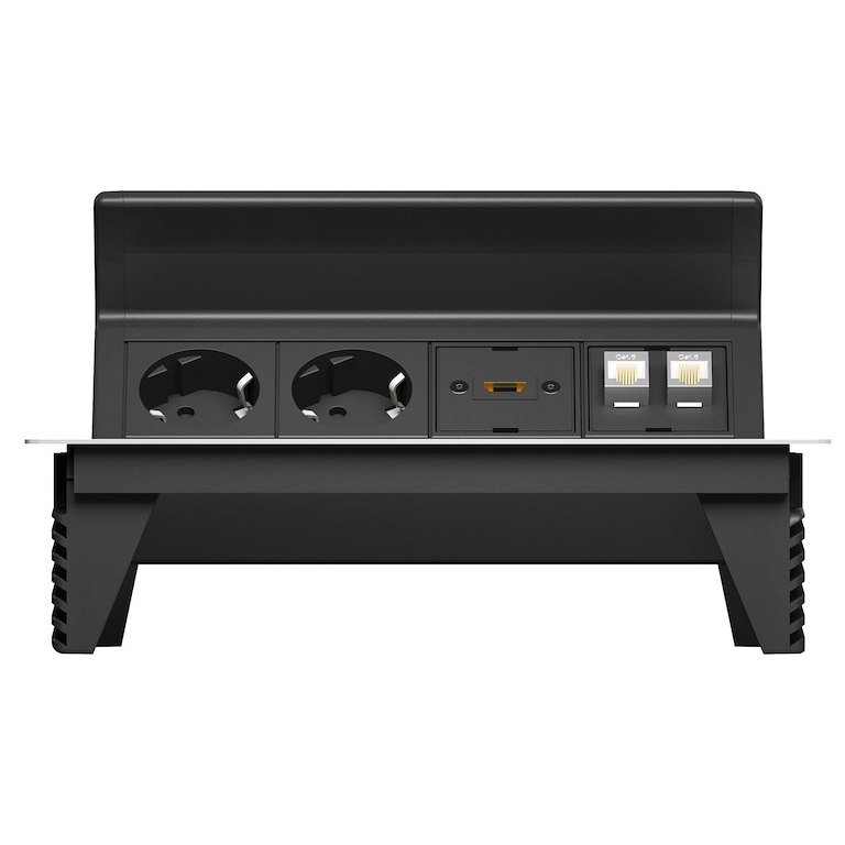 Desk-boks DBK, 2 utičnice, HDMI, 2x RJ45 Kat.