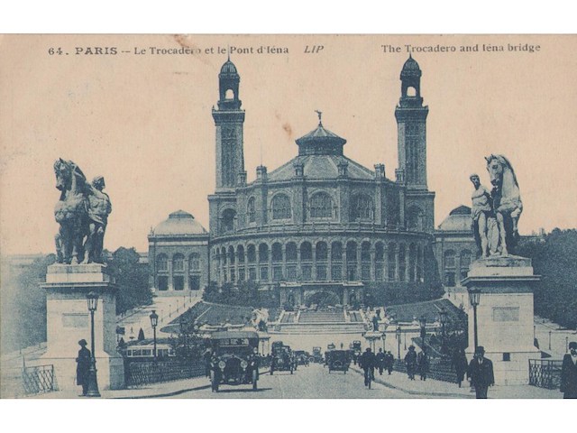 Stara razglednica-Pariz iz 1924