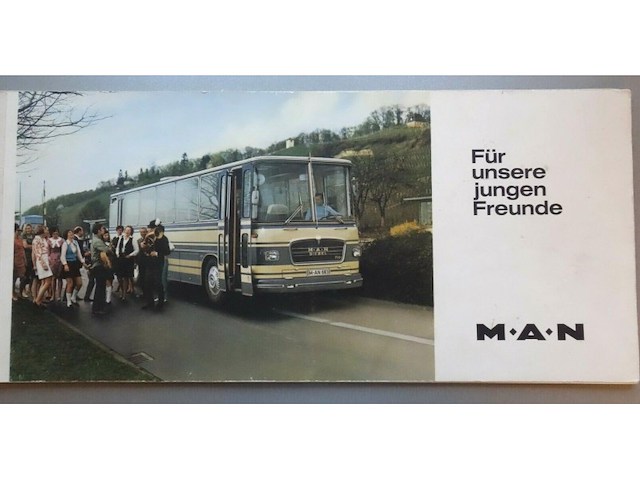 nemacka maketa MAN BUS typ 750 1 : 25